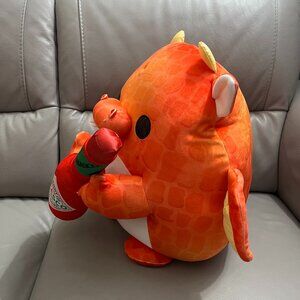 Zuru | Toys | Zuru Snackles Super Sized 4 Dragon Tabasco Plush Rare ...